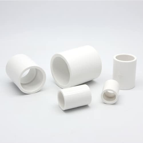 White DIN Coupling - Bespoke Aquariums